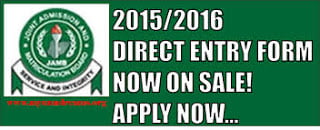 2017 Direct Entry Application Form Out And How To Apply - MySchoolTrick